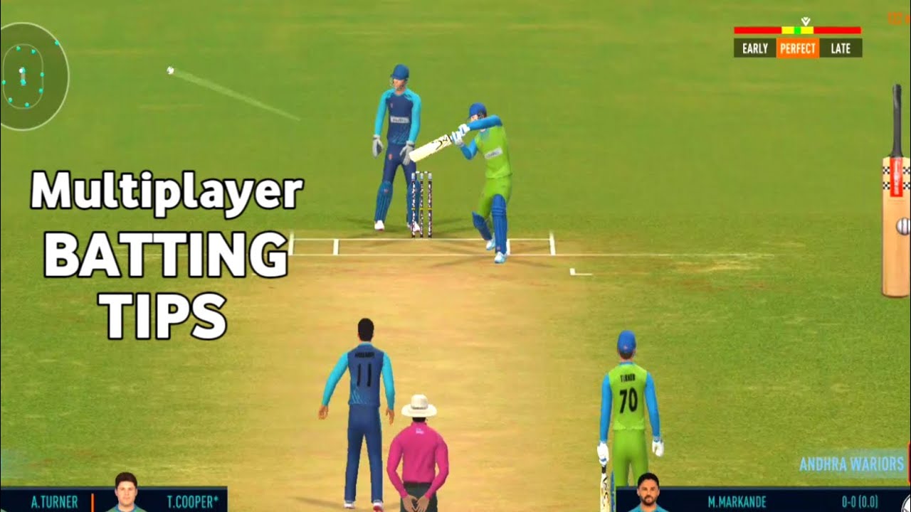 Real Cricket 24 Multiplayer Batting Tips with Shot Map Code || Shot map ...