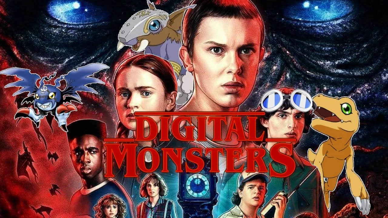 Giving Stranger Things Characters Digimon Partners - YouTube