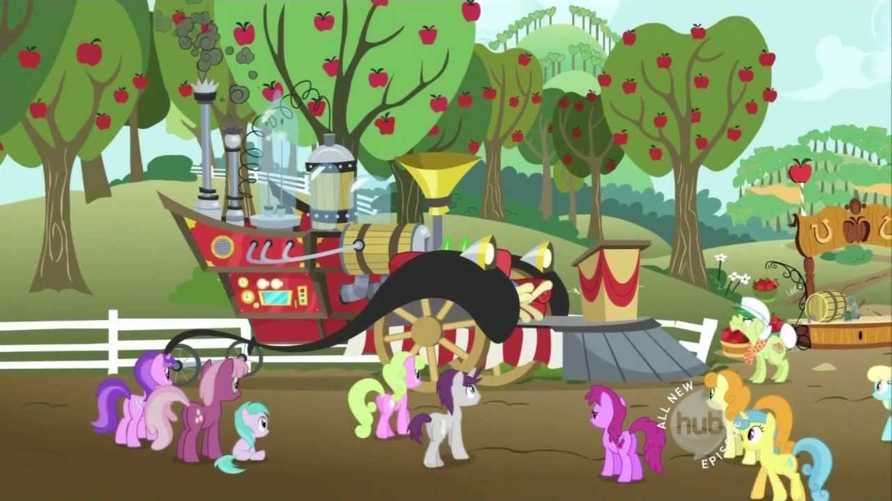 MLP FiM S2 Ep15 - The Super Speedy Cider Squeezy 6000 SUPAH FAST ...