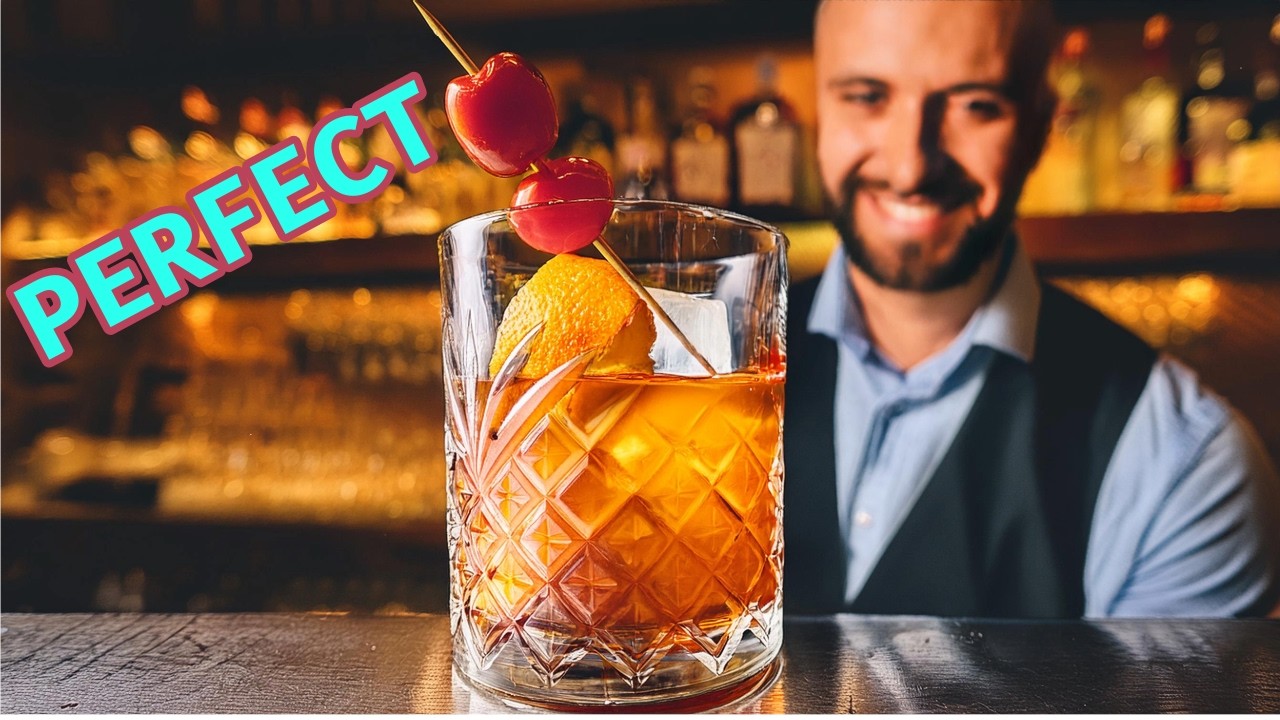 How to Make the Best Tasting Old Fashioned Cocktail - YouTube