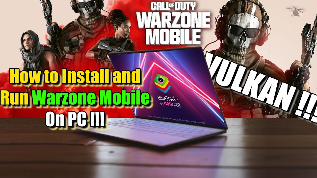 COD Warzone Mobile On PC | How to Install Warzone Mobile/Bluestacks 5 ...