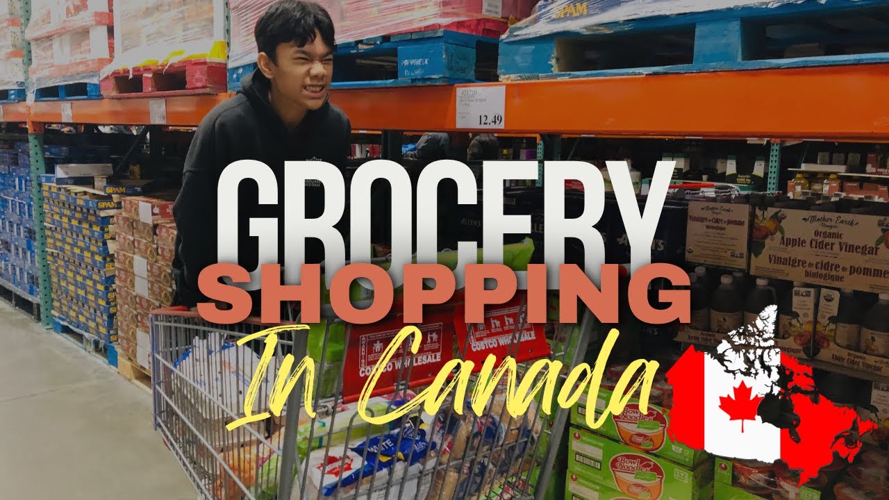 Grocery Shopping in Canada: A Glimpse of Canadian Life - YouTube