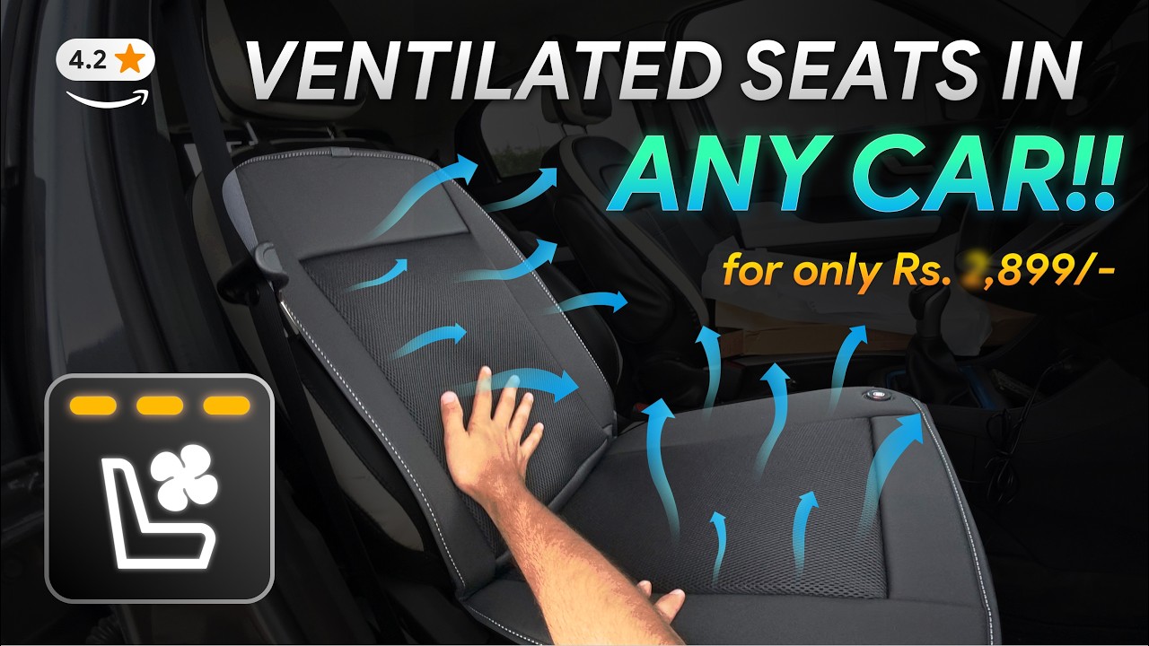 Upgrading my CAR 🚘 with Ventilated Seat - by myself! | Installation ...