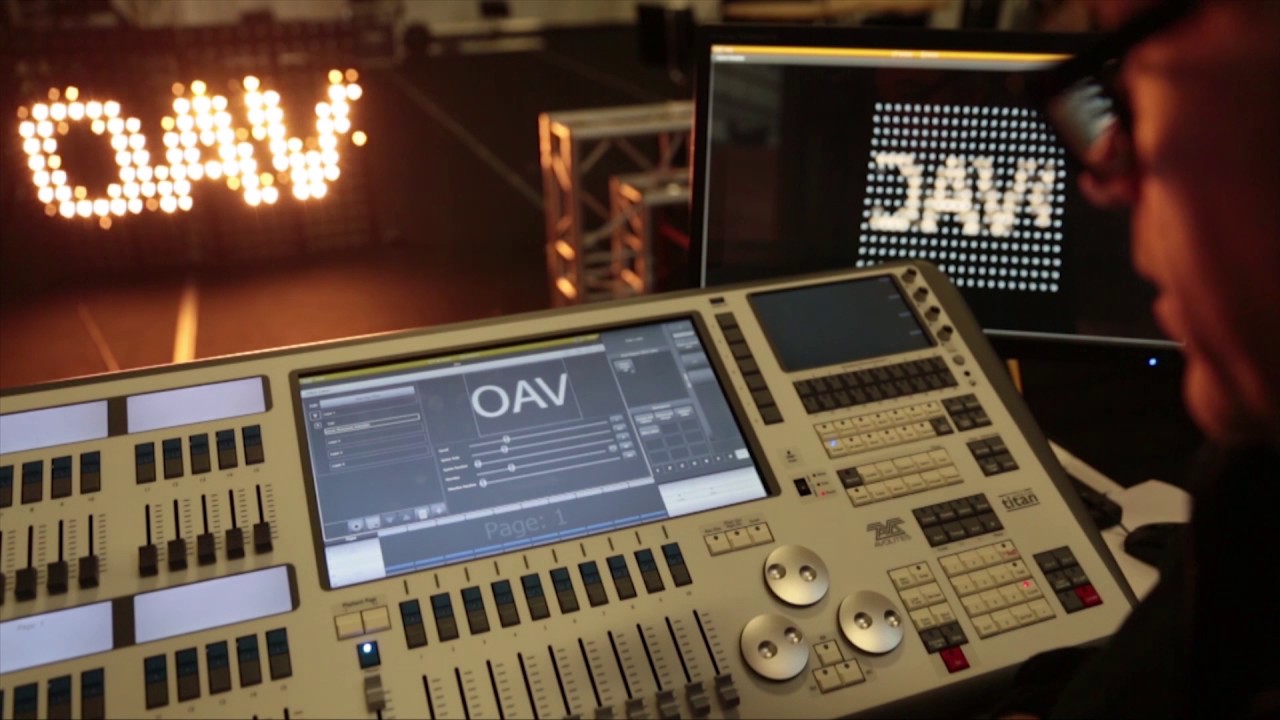 Avolites #9 Pixel Mapper - YouTube