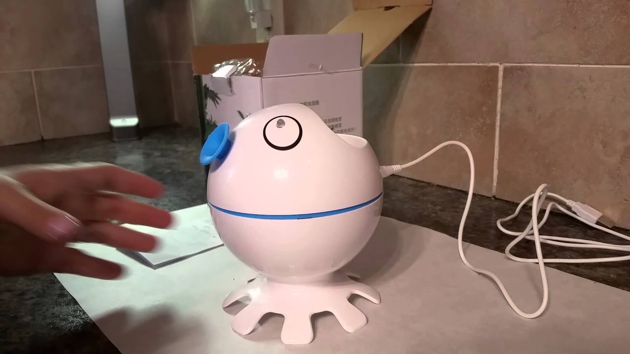 Octopus Mini Humidifier by RipaFire - YouTube