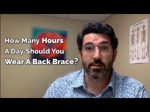 How Many Hours Should I Wear A Posture Brace