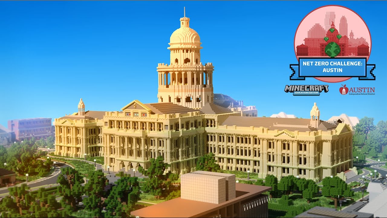 Net Zero: Austin Minecraft Challenge Launch - YouTube