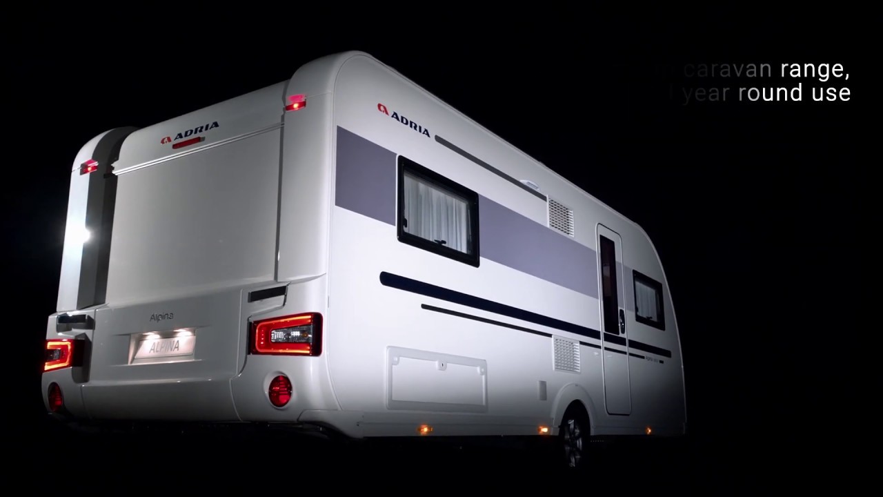 caravan Adria Alpina 2020 presentazione ufficiale - YouTube