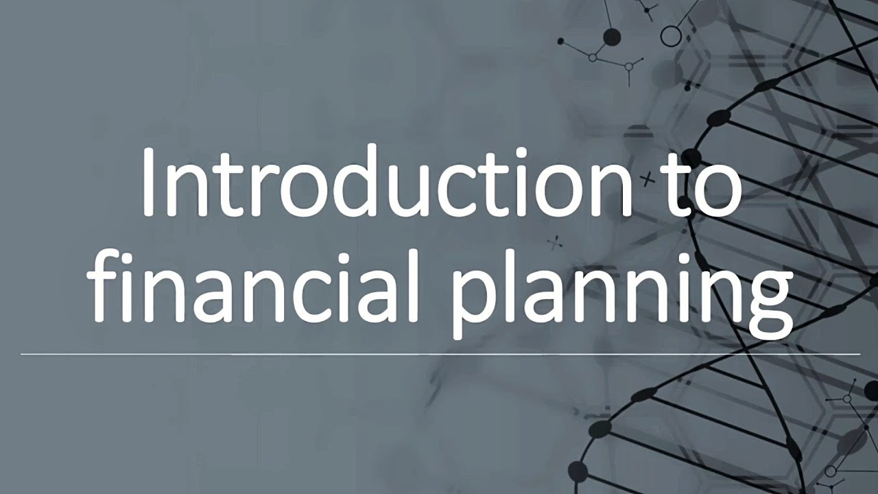 Introduction to financial Planning | Overview | - YouTube