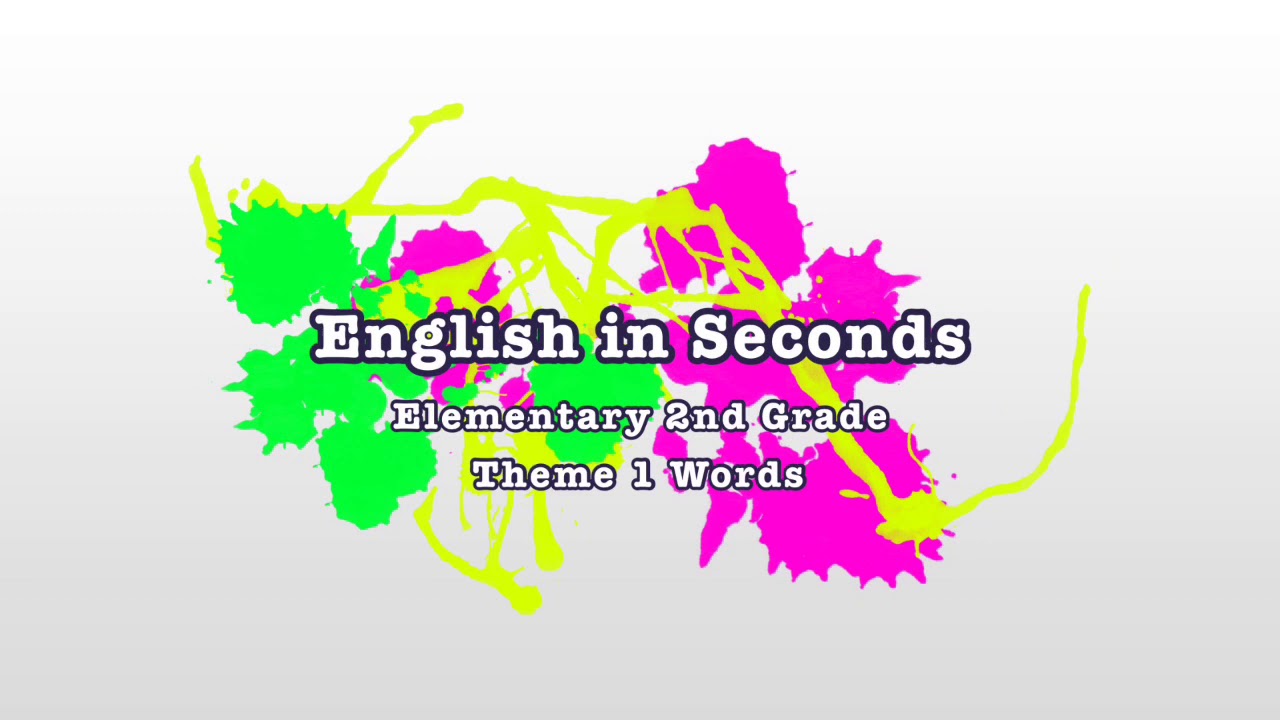 Grade 2 Theme 1 Words - YouTube