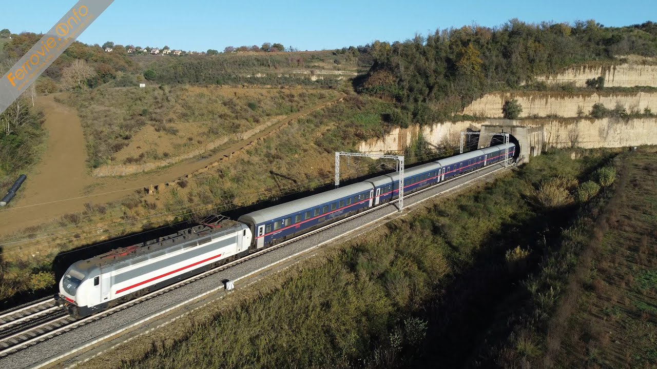 Euronight 295 Vienna/Monaco - Roma in Direttissima e Linea Lenta - YouTube