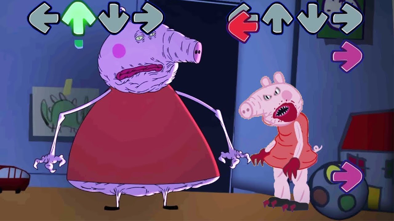 Peppa Pig Horror Story in Friday Night Funkin be like a part 100 - YouTube