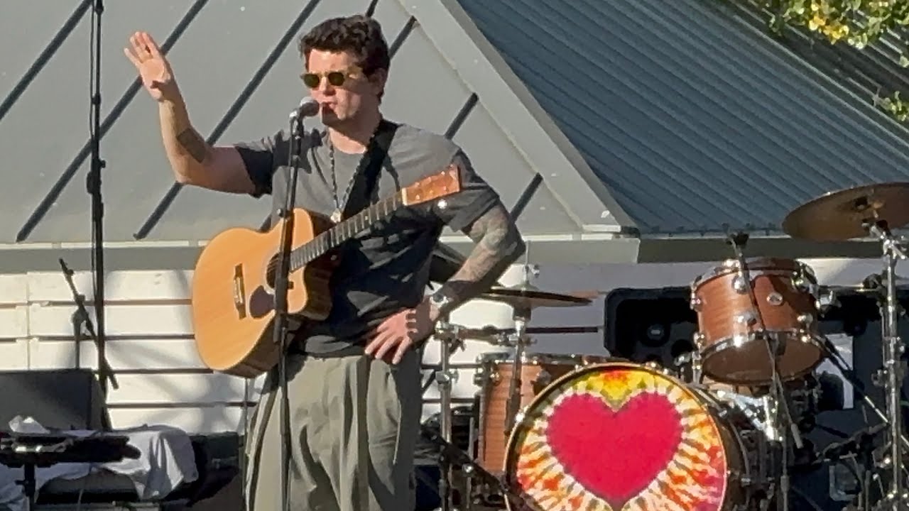 John Mayer “Waiting on the World to Change” 10/05/24 Lake Hughes ...