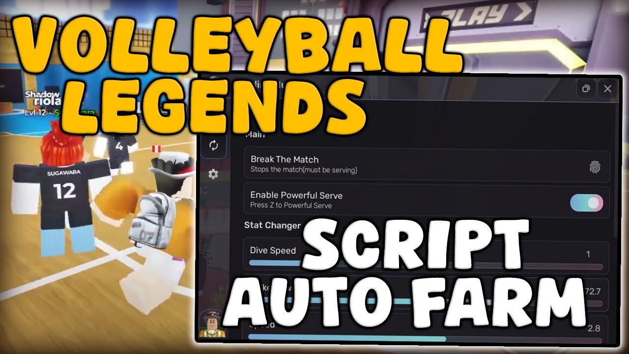 [UPD] Roblox Volleyball Legends Script Auto Win, Inf Yen & Hitbox ...