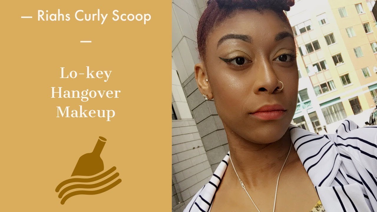 Hangover Makeup Look - YouTube