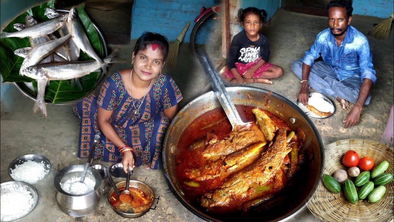 PARWAL FISH CURRY Recipe Village Style |Potal with Fish masala easy ...
