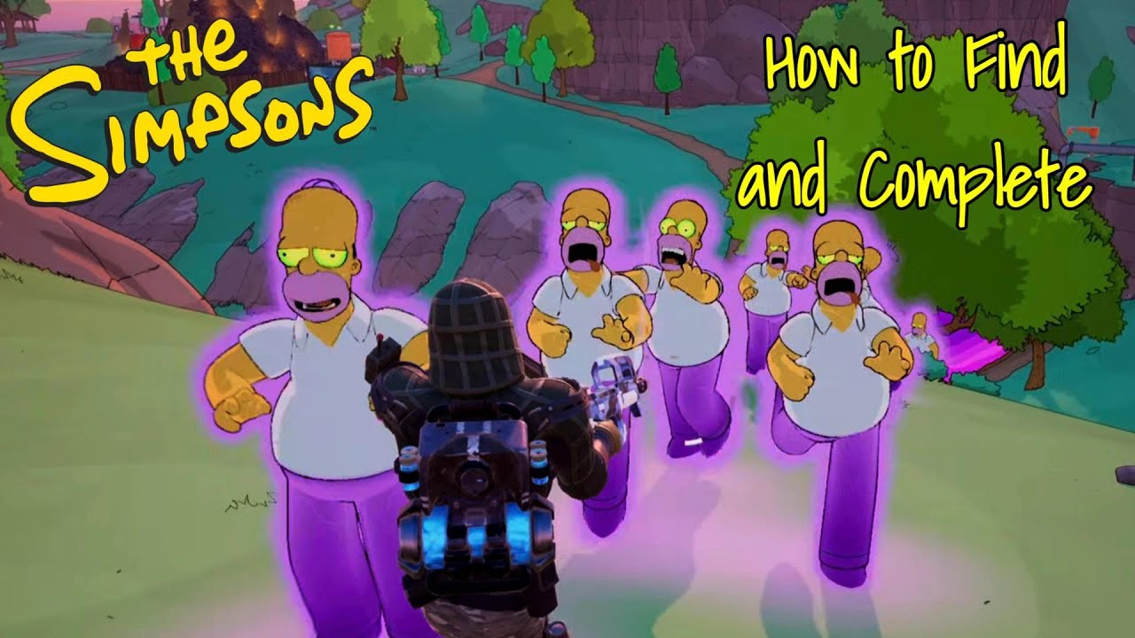 The Simpsons How to EASILY Find and Complete Eliminate Homer Clones ...