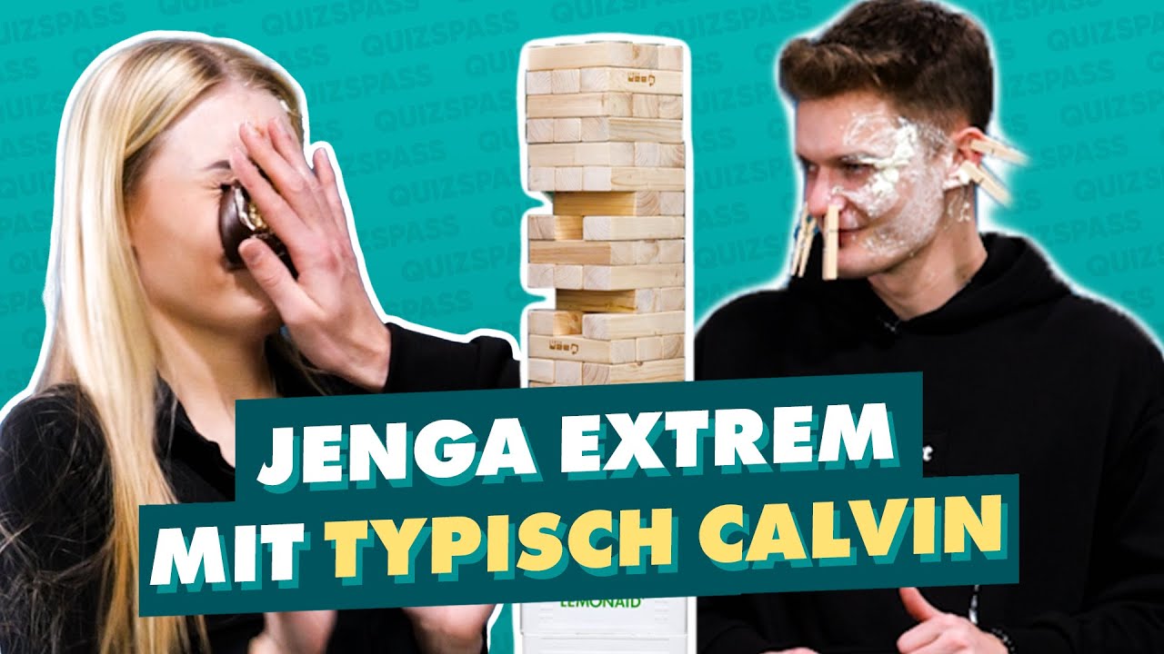 Jenga EXTREM mit Typisch Calvin und Typisch Sasette 🧑🏻‍ ️‍🧑🏼 ...
