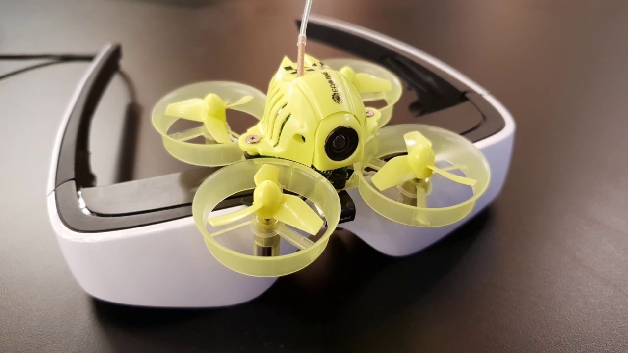 Unboxing et mini test du drone nano racer QX65 d'Eachine - YouTube
