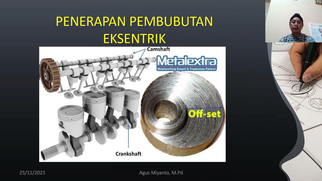BUBUT EKSENTRIK RAHANG 4 INDEPENDENT - YouTube