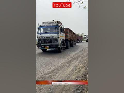 138 | Tata's 18-wheeler trailers are running on the highway. - YouTube