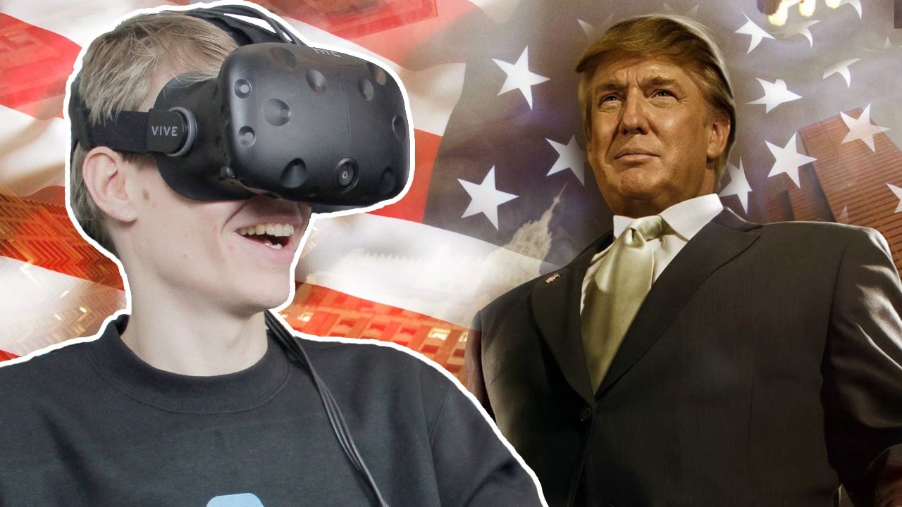 WHEN DONALD TRUMP BECOMES PRESIDENT | US Election Day 360° VR ...