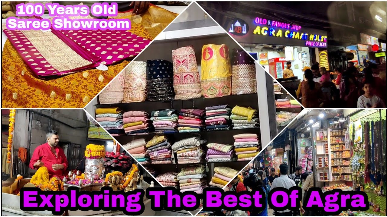 Sadar bazar Patri Market Agra,Chepest Best Agra Market Saree Showroom ...