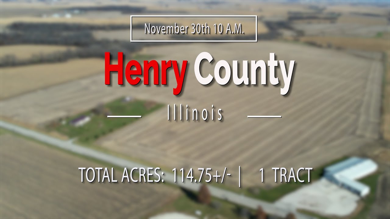 Cole Aerial Tour - Henry County, Illinois - YouTube
