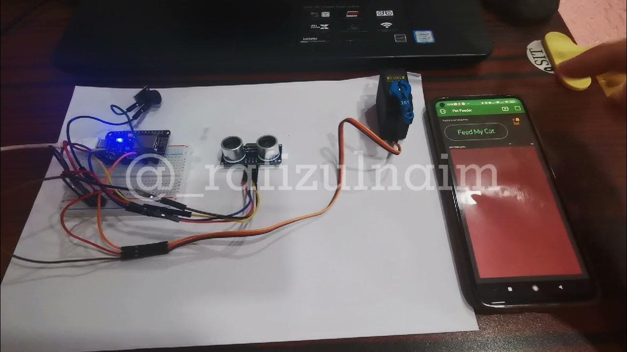 IoT Project | Pet Feeder using ESP8266 with Blynk and Arduino | Group 7 ...