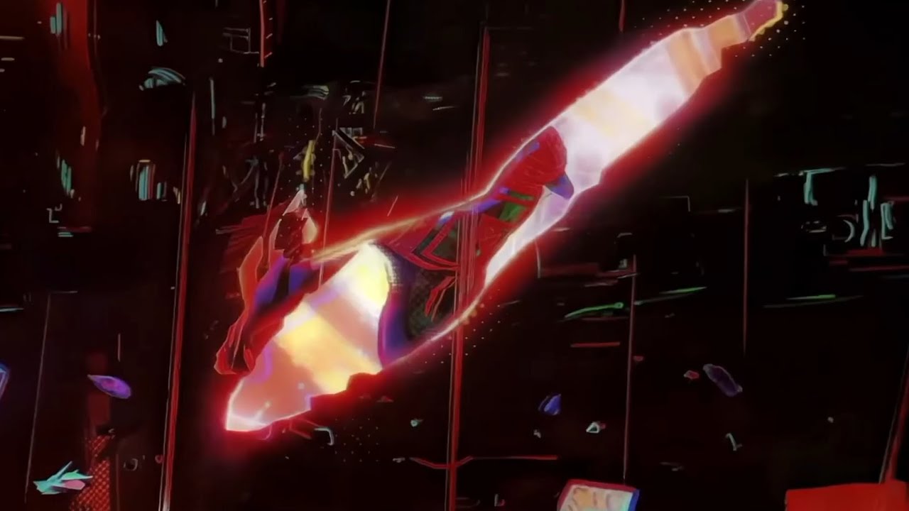 Miguel O'Hara Rips Open A Portal scene | Spider-Man: Across the Spider ...