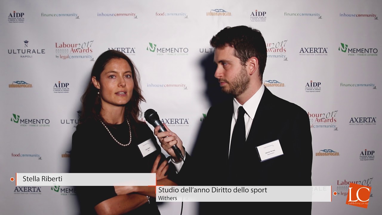 Stella Riberti - Legalcommunity Labour Awards 2017 by legalcommunity.it ...