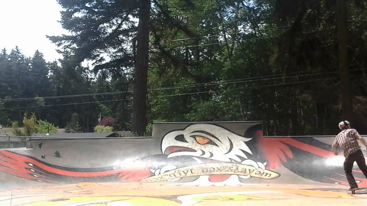 Port Gamble S'Klallam Tribe Ska8Park Ryan Sheckler - YouTube