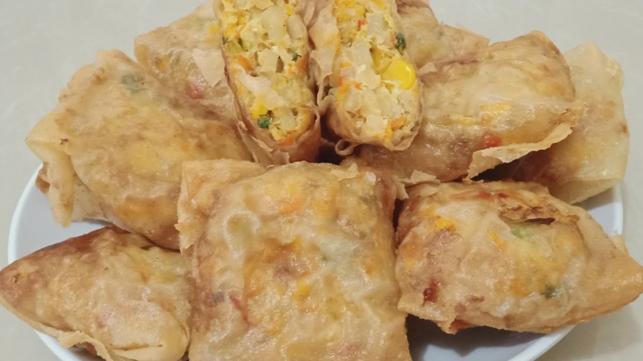 ️ CEMILAN Enak dan Gurih.. Bisa Buat ide Jualan Kulit lumpia isi ...