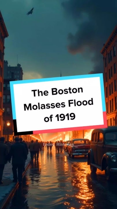 Boston Molasses Flood of 1919 #shortsfeed #shortsviral #shortvideos # ...