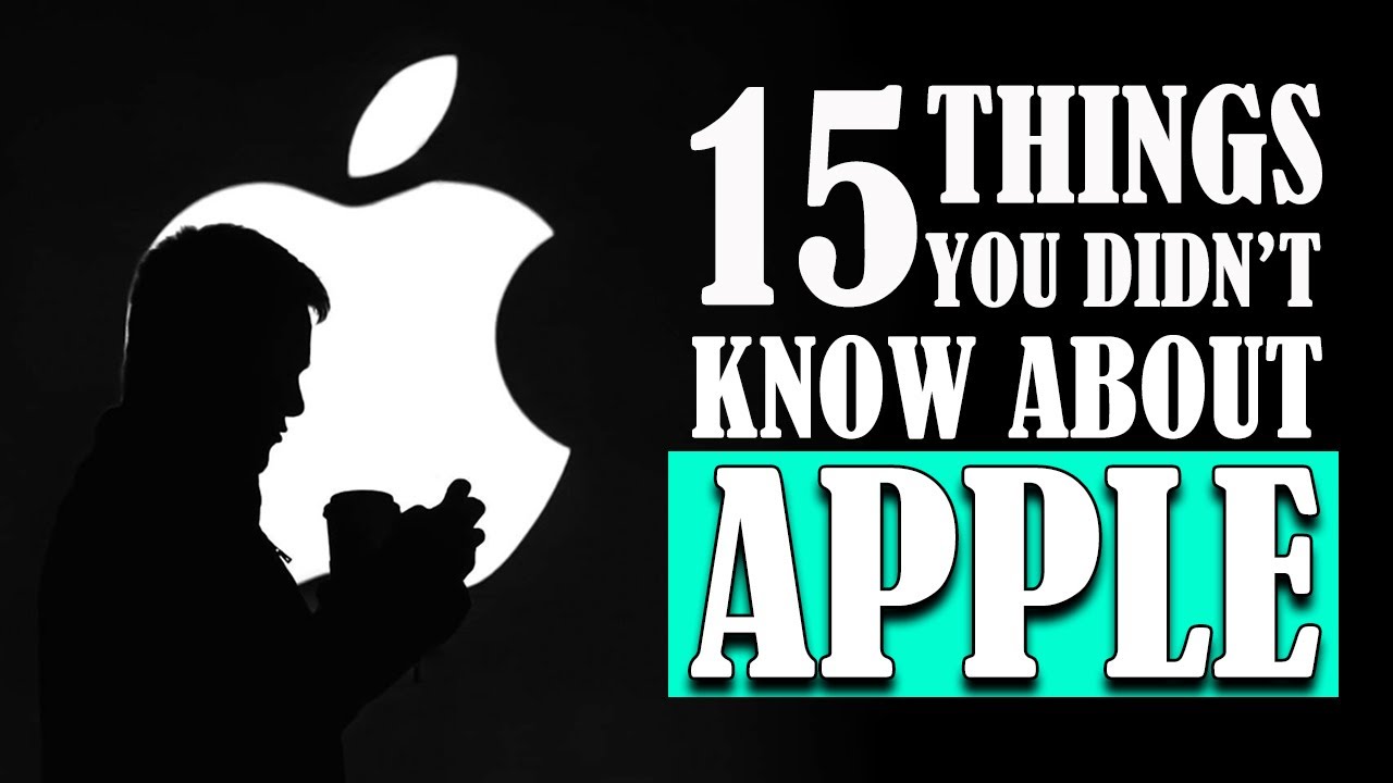 15 Things You Didn't Know About APPLE - YouTube