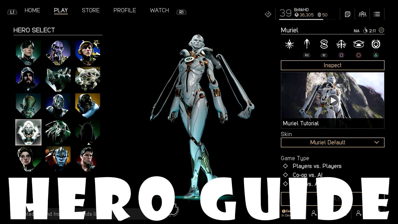 Paragon In-Depth Hero Guide - Muriel the Mechanical B*tch - YouTube