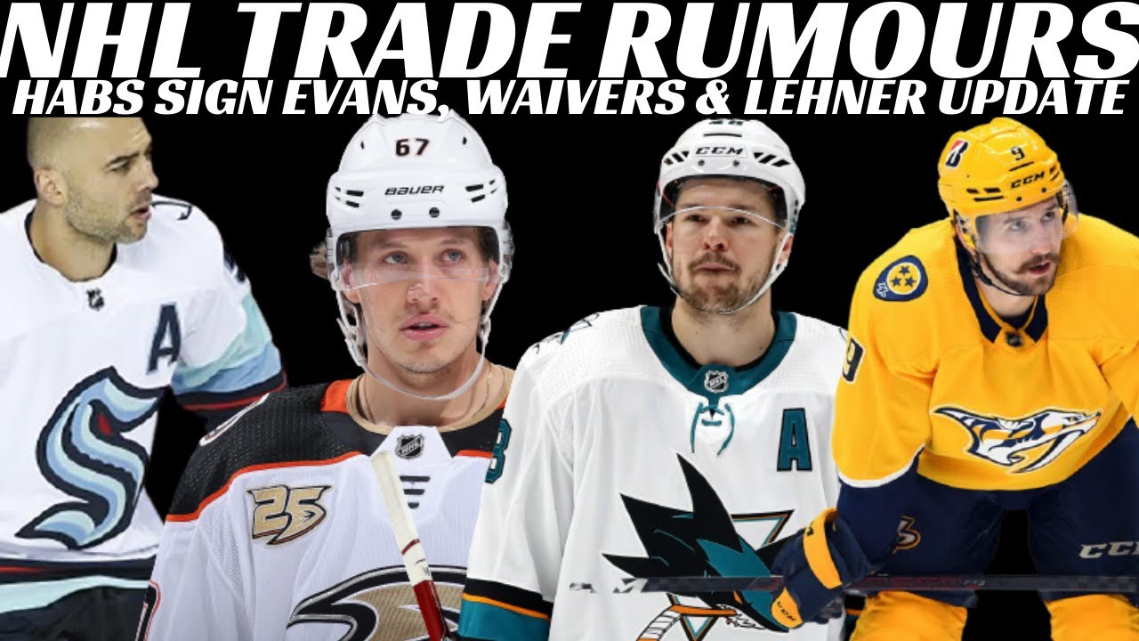 NHL Trade Rumours - Forsberg, Rakell, Hertl, Giordano + Waivers + Habs ...