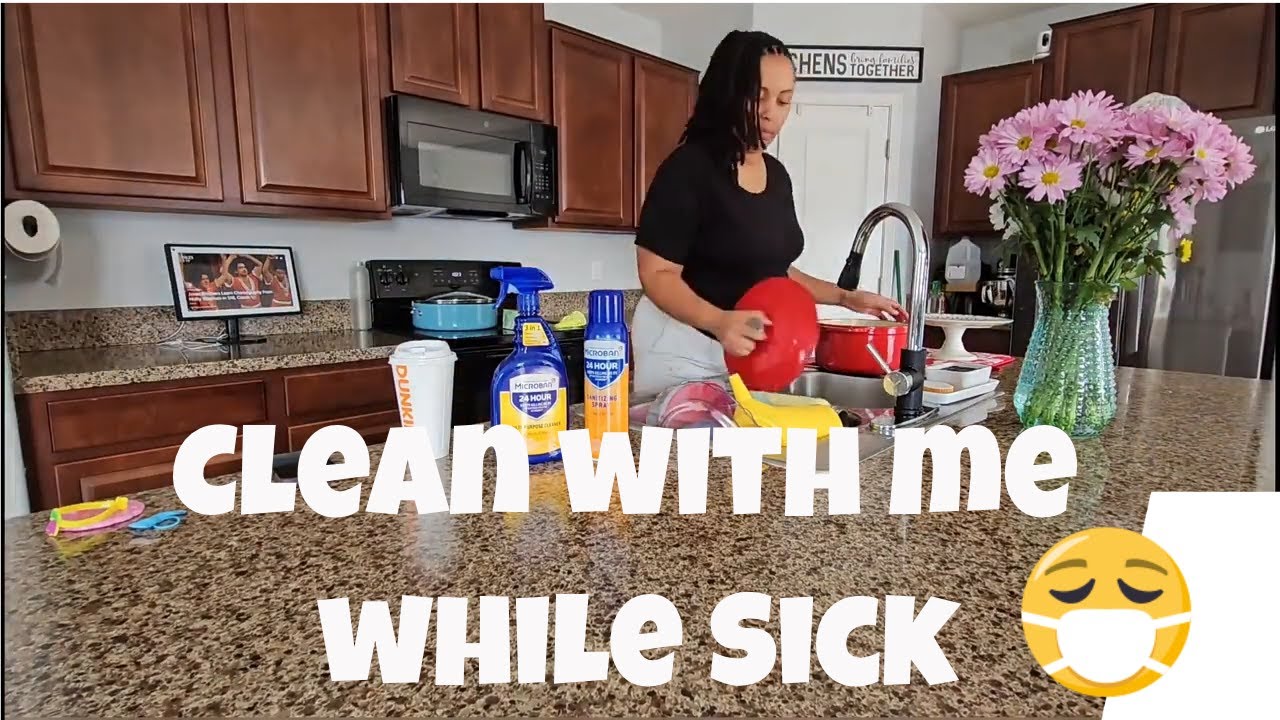 Cleaning while Sick | Clean with Me | Speed Cleaning - YouTube