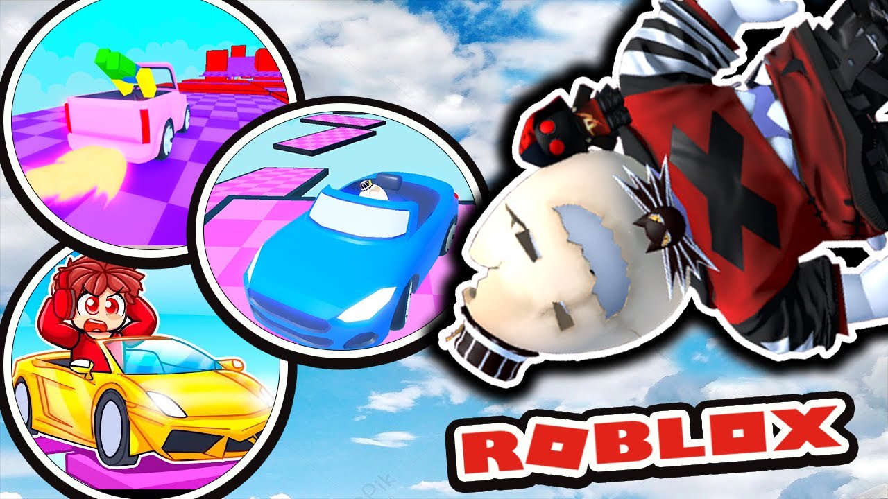 รถแข่งกระโดด OBBy Roblox WORLD 2 Obby But You're In a Car - YouTube