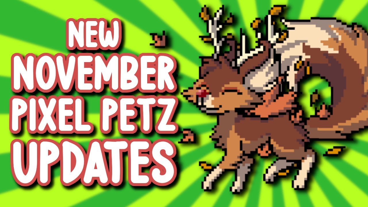 So Many Autumn Setz! (Pixel Petz November Updates) - YouTube