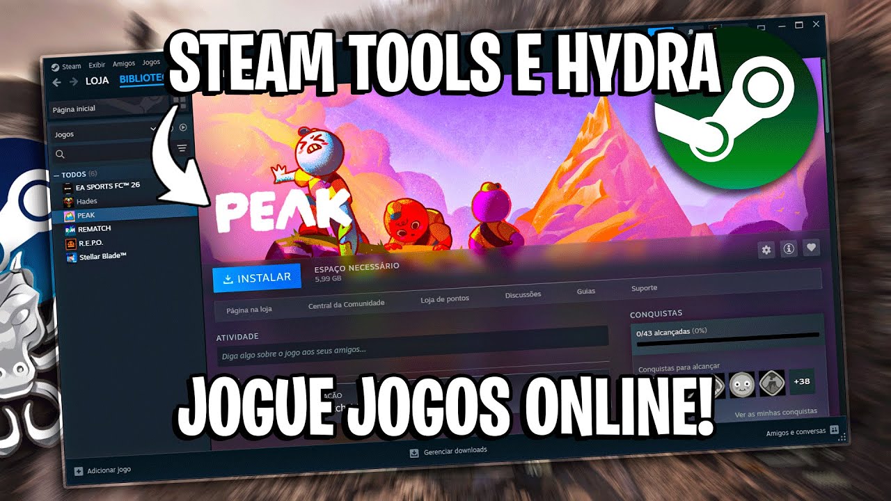 Se você usa o Steam Tools PRECISA ver esse vídeo para jogar ONLINE ...