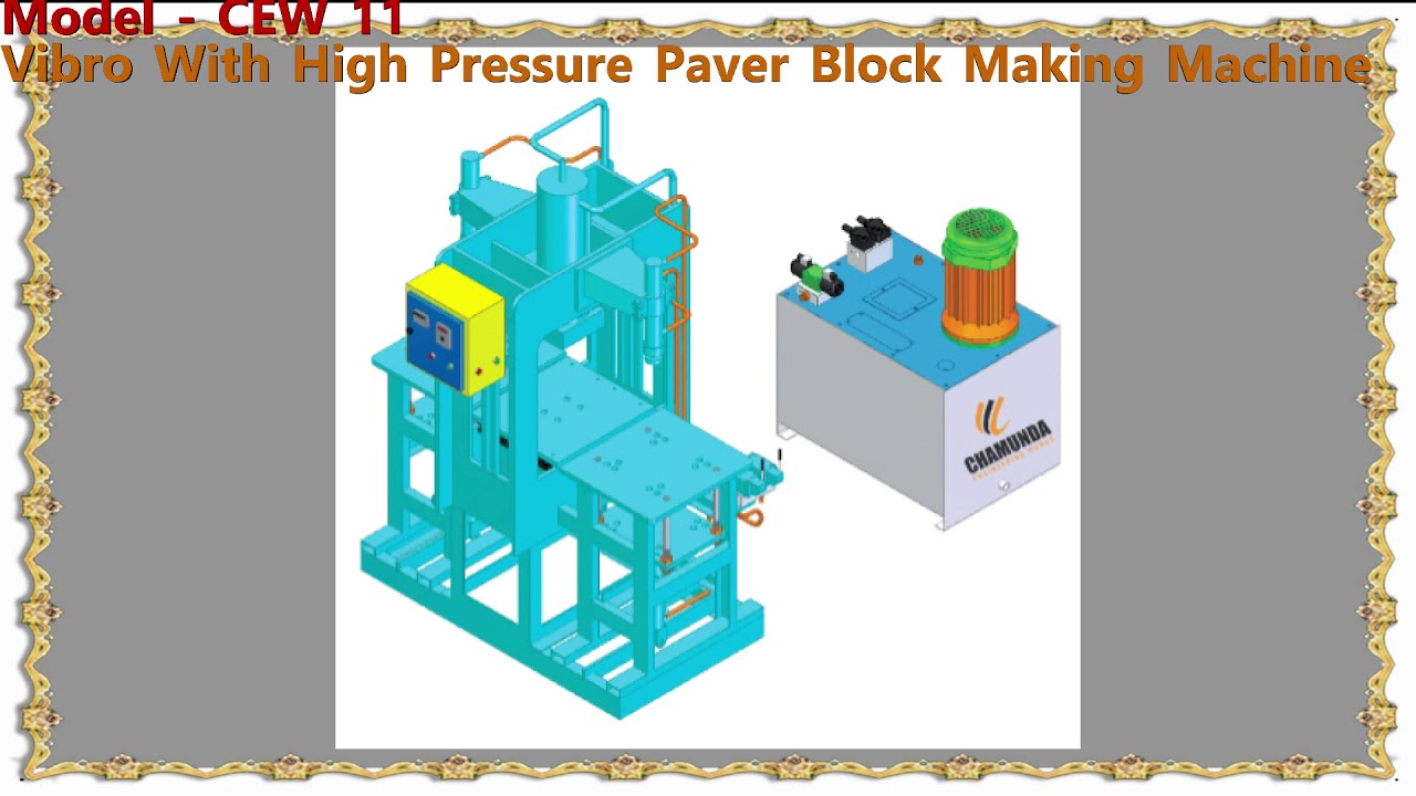 Bricks Machine Production Line - YouTube