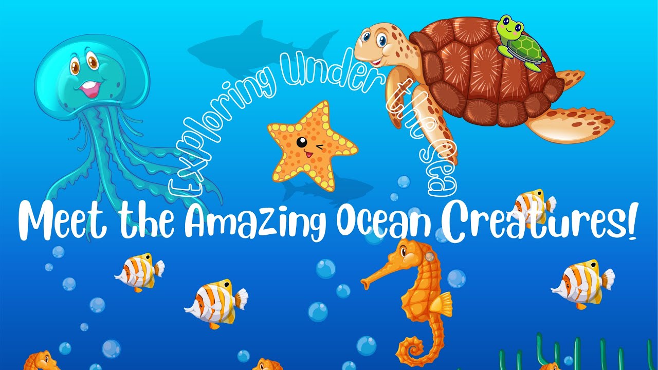 Exploring Under the Sea: Meet the Amazing Ocean Creatures! II Kids ...