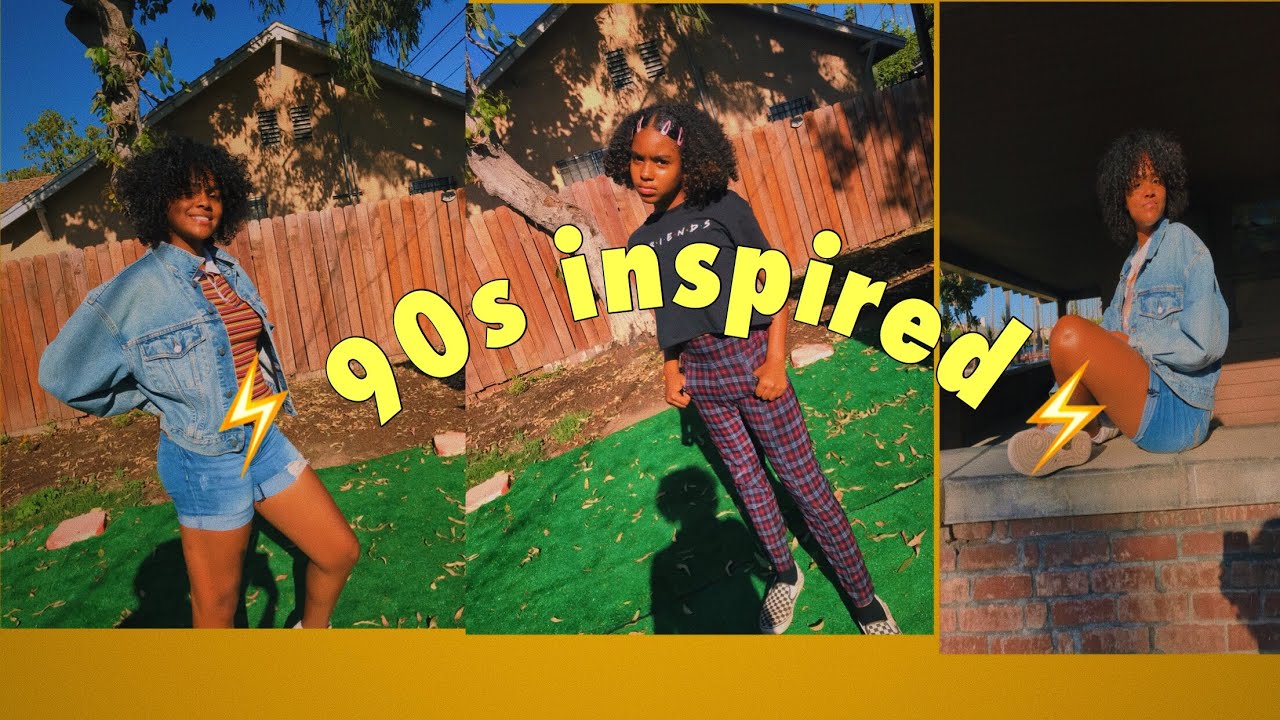 HOW TO GET THE AFRO LOOK / 90s INSPIRED - YouTube