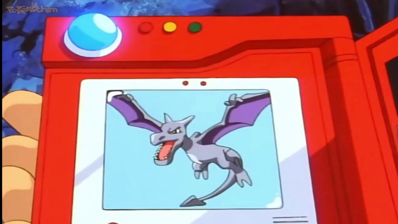 pokedex #142 aerodactyl - YouTube