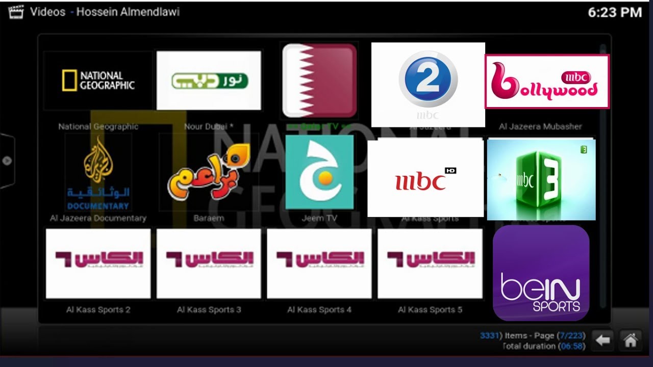 KODI NEW Video Addons MBC ,Bein sport,kids اضافة جيدة وقنوات جديدة ...