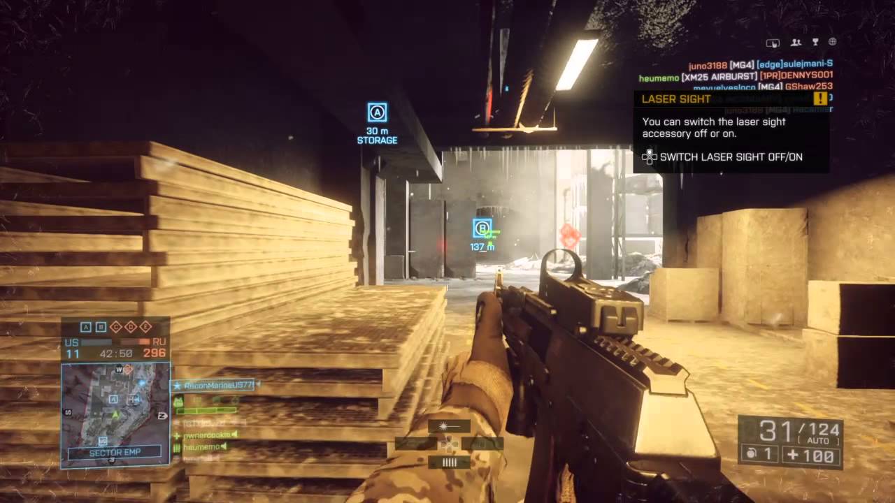 Bf4 ps4 short gameplay - YouTube