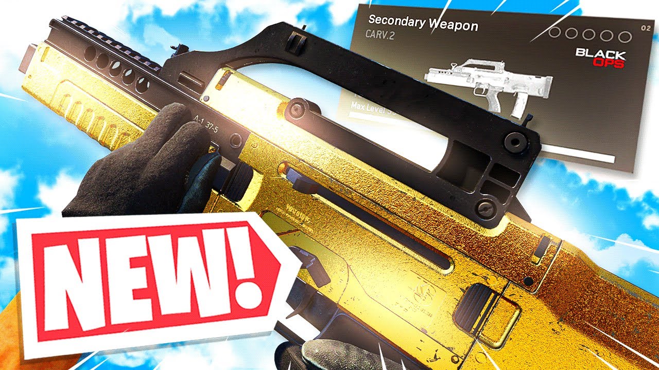The NEW "CARV.2" in WARZONE has NO RECOIL! (Best CARV.2 Class Setup ...