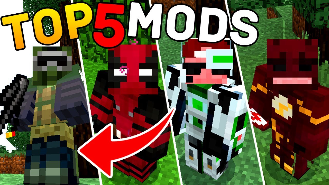Top 5 Melhores Mods Atualizados Para Minecraft Pe Minecraft Pocket