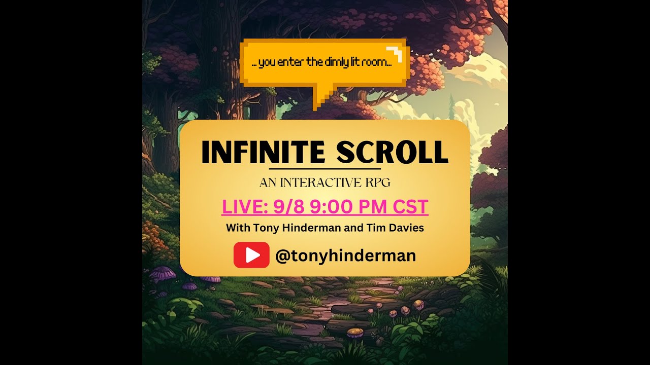 Infinite Scroll: LIVESTREAM RPG - YouTube